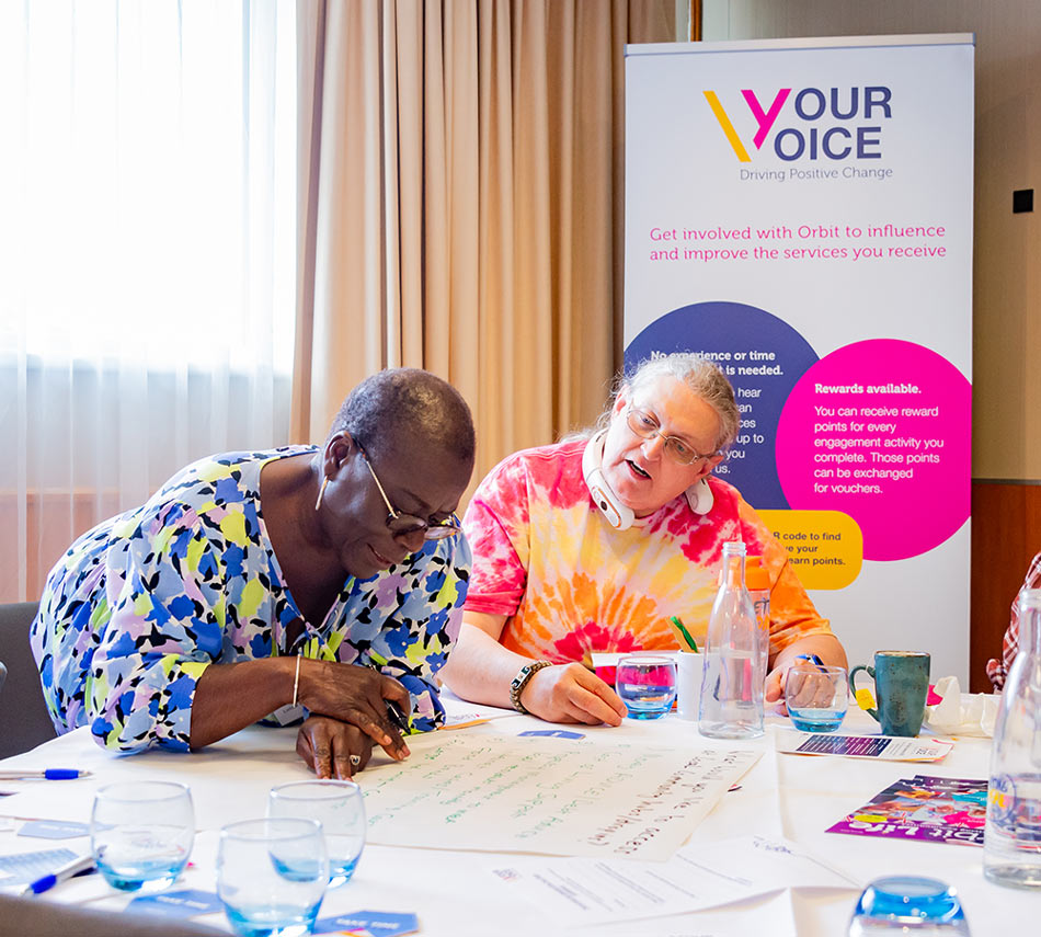 Our customers | Sustainability | Orbit Group